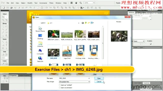 Adobe Fireworks CS5 基础教程 共92讲0101 Creating and opening ...