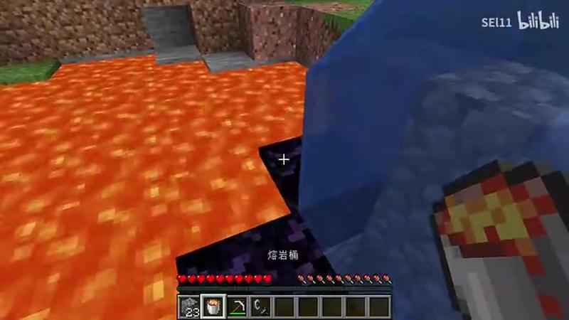 「Minecraft」我的世界Dream速通视频中常用的地狱门速搭技巧