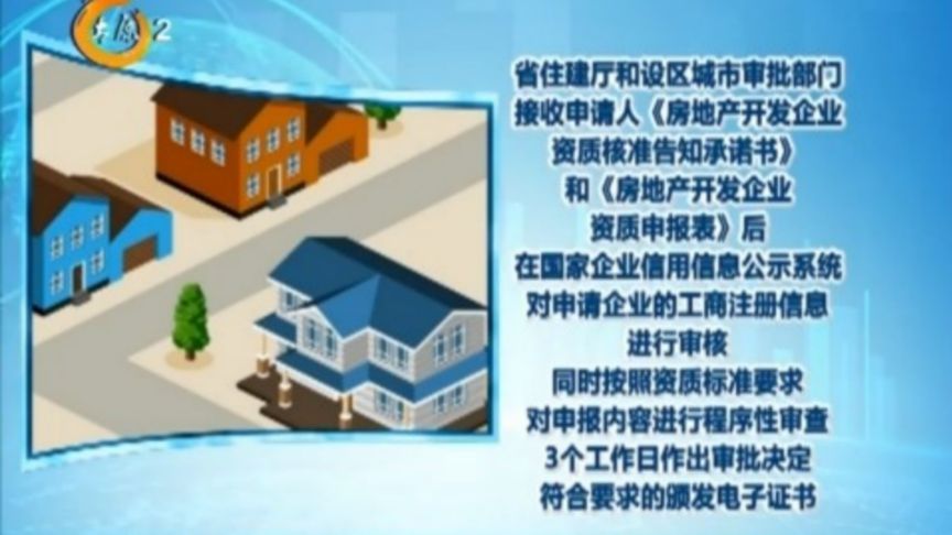山西规范房企开发资质管理,手续全程网办颁发电子证书