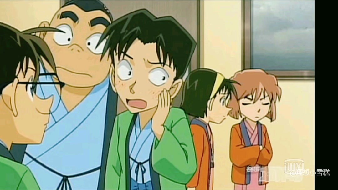 名侦探柯南小哀终于还是和柯南亲密的一次告白脸红精彩瞬间感人片段