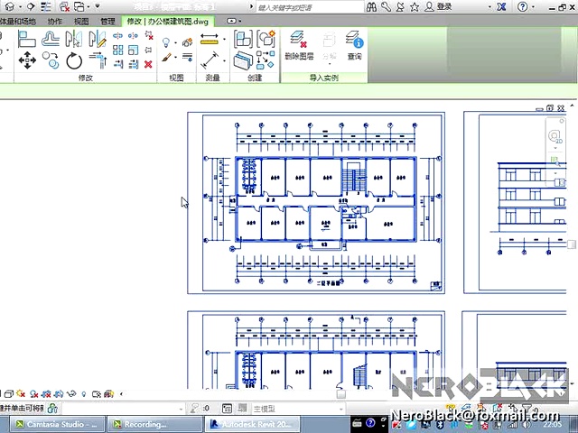 BIM 软件入门教学 05 Revit 2014 族和CAD导入