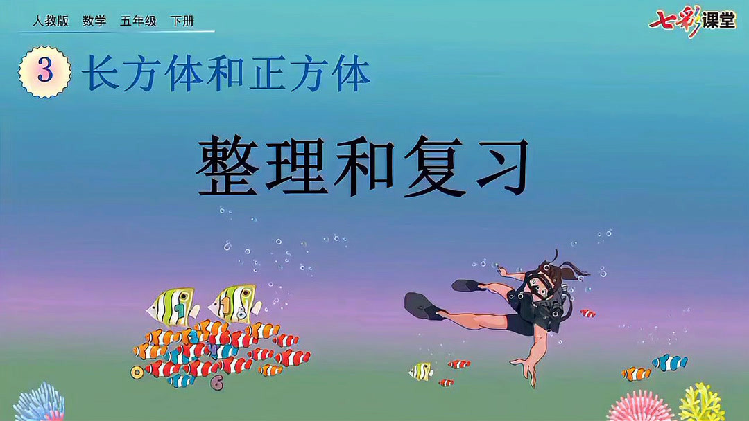 长方体正方体整理复习