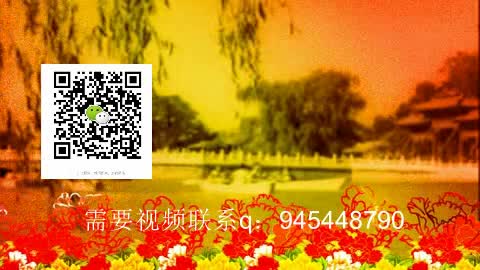 99v让我们荡起双桨卡通背景视频 LED晚会背景视频