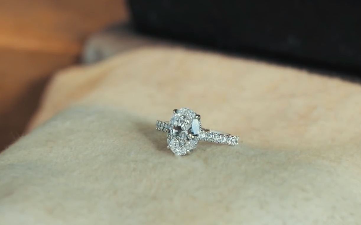 工匠工艺 I 制作一个白金钻石戒指