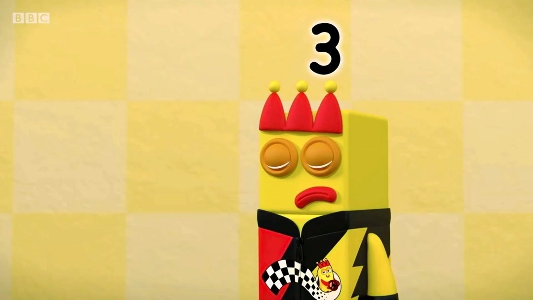 数字积木 搞笑动画:看着面前无理取闹的数字 小3好无语