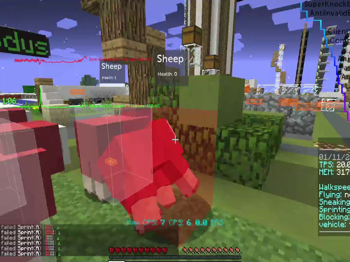 我的世界最强反作弊?!Spiter 实测展示视频 [Sprint]