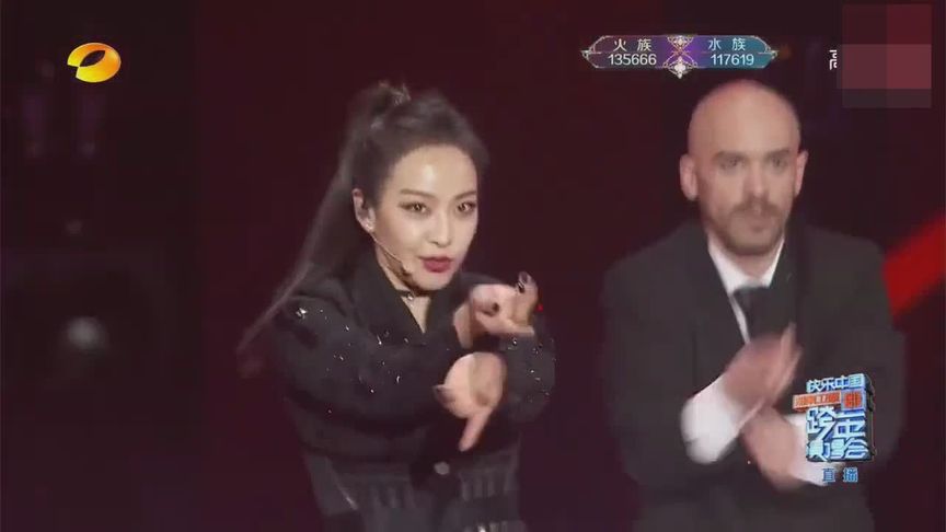 宋茜-美人计(2016湖南卫视跨年演唱会现场)简直太帅了