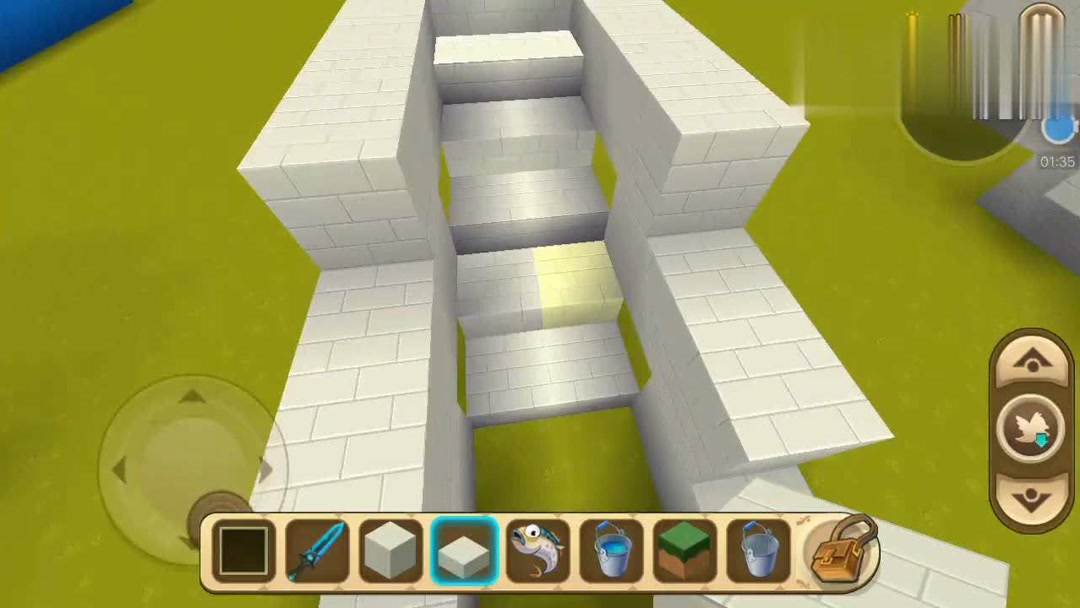 迷你世界制作逆流而上的水源,水往上流教学!