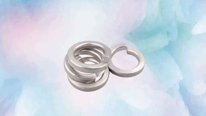 弹簧垫圈:防止螺母松动一种弹垫