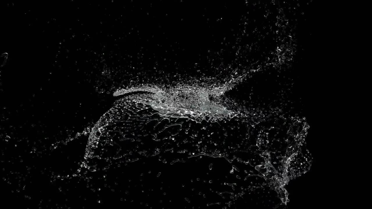 4K水流,素材特效,绿幕素材,ae特效