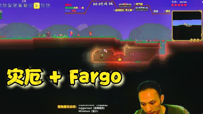 一起来探索《泰拉瑞亚》模组之灾厄的乐趣与玩法(1)