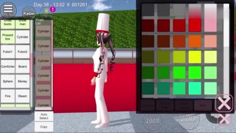 樱花校园模拟器:美食摊、扇子舞教程来了,佐久间的道具真齐全!