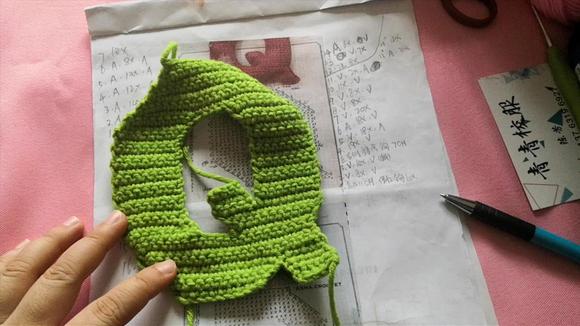 钩针手工编织:和可爱挂钩的立体字母Q详细编织教程来啦~(上集)