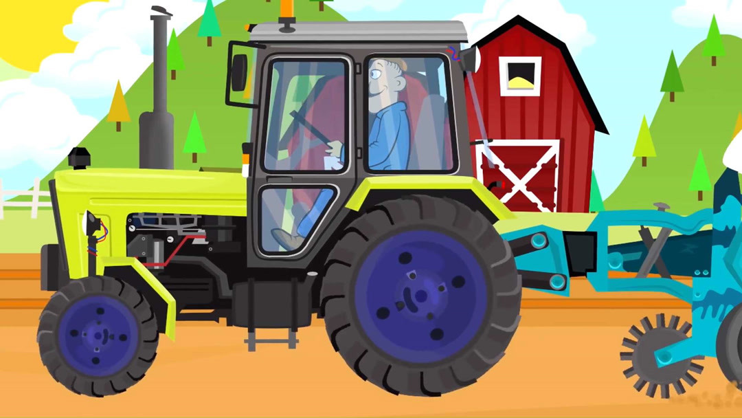 工程车好伙伴 第41集 大型拖拉机