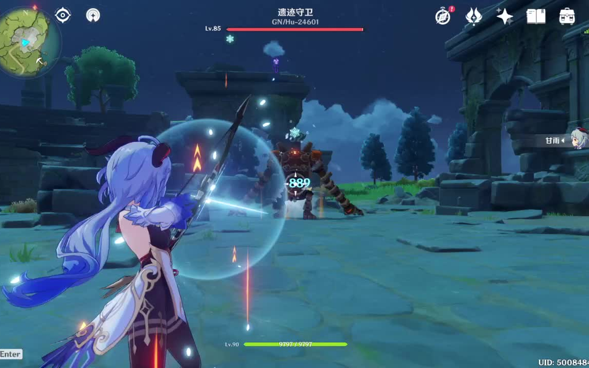 【原神】暴击率简易测试