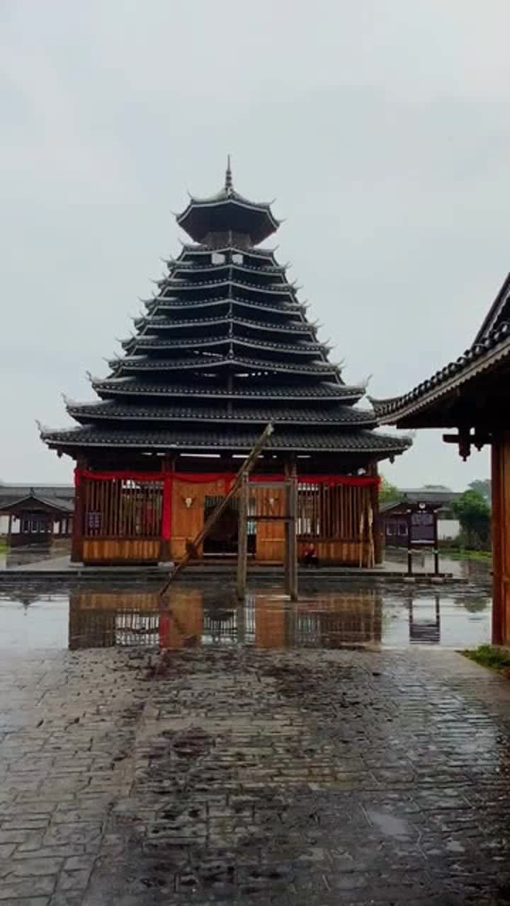 侗族村寨很漂亮桂林山水甲天下带你看美景