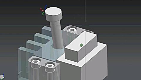 UG10模具6.8滑块复制移动技巧中磊教育