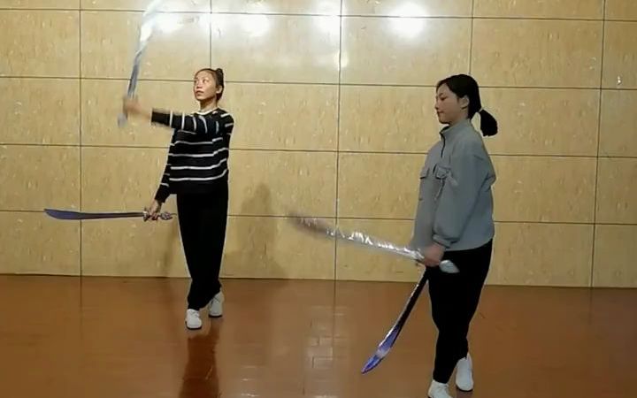 【戏曲】双刀基础练习