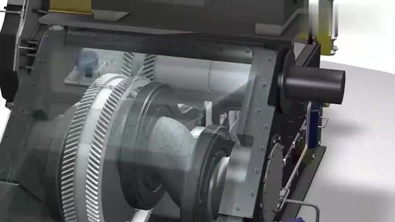 一个很大气的机械设计结构,就服学机械,设计的那么巧妙!