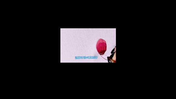 华夏传统刺绣针法—戗(抢)针绣