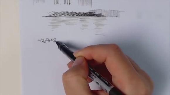 干货教程!零基础学习钢笔画线条!