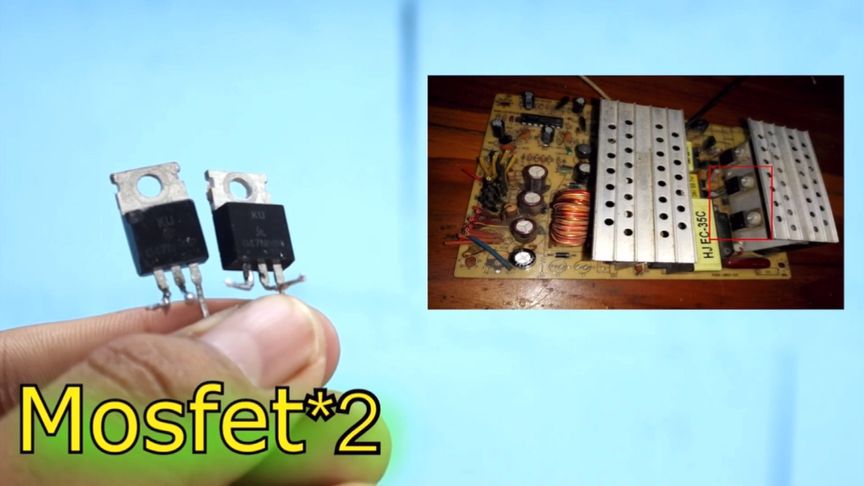 使用ATX变压器简易制作逆变器12vto 220v