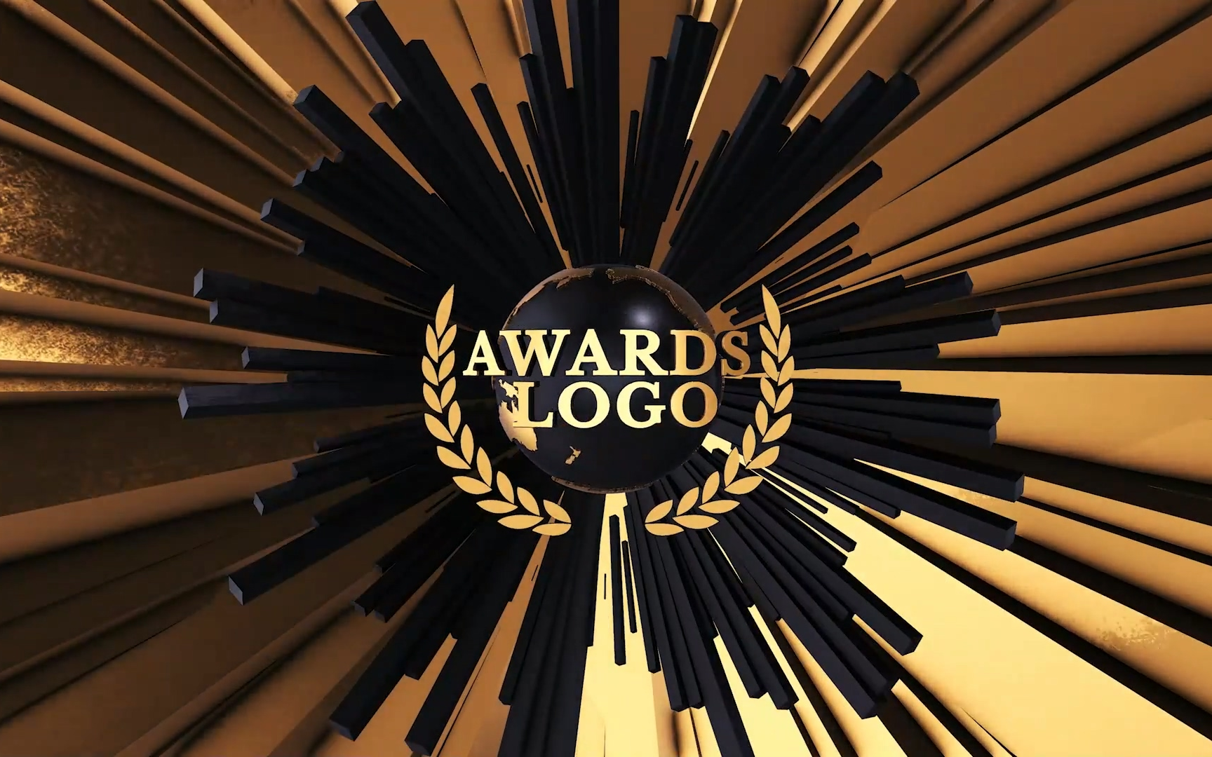 AE模板-奖项转场过渡和介绍文字标题 奥斯卡金马奖金像奖华表奖飞天...