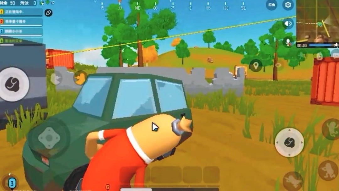 香肠派对 我的武器去哪了只能爬着吗 游戏