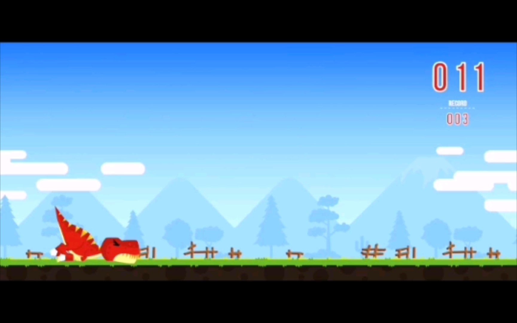 小游戏新系列 恐龙快跑