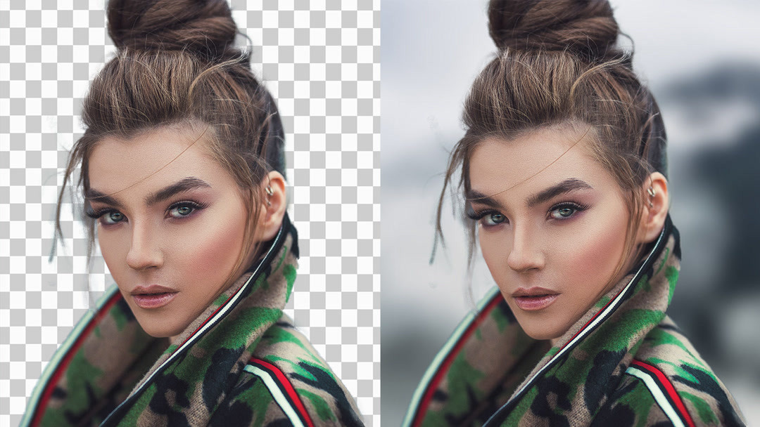 PS滤镜:Vertus Fluid Mask,细节抠图很准确