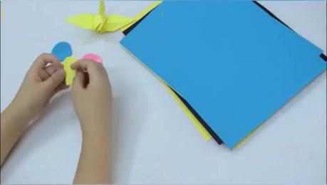 百飞 A4彩色复印纸100张幼儿园手工折纸卡纸彩纸红色黄色蓝色粉色