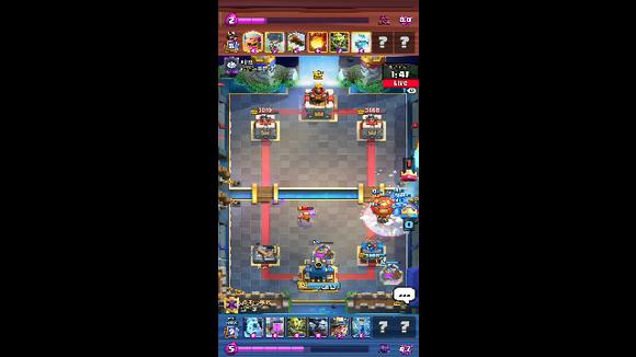 看6000杯的三枪卡组打樵夫气球的战斗