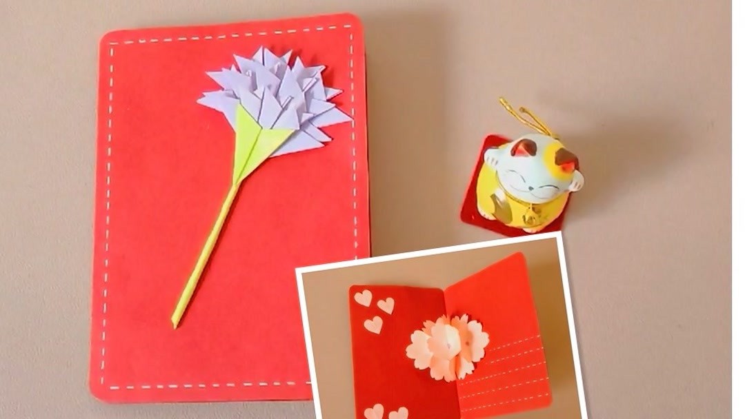 女神节要到了来diy简单好看的贺卡,妇女节把最好的送给妈妈