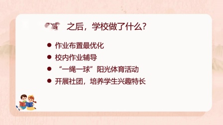 双减之下,助力孩子健康成长——建州三小家长会(教务处)
