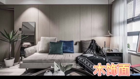 木饰面推送中#装修案例分享 #木饰面