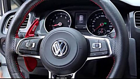 高尔夫7代GTI换挡拨片安装过程