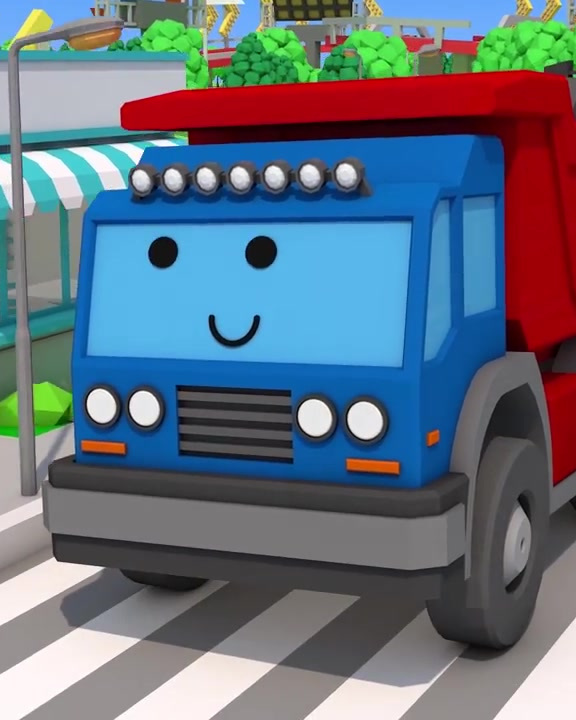 拖拉机-儿童3D卡通全集汽车和卡车