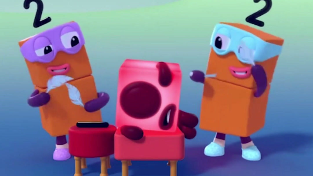 数字积木 搞笑动画:就知道你们肯定没好事 又欺负小1