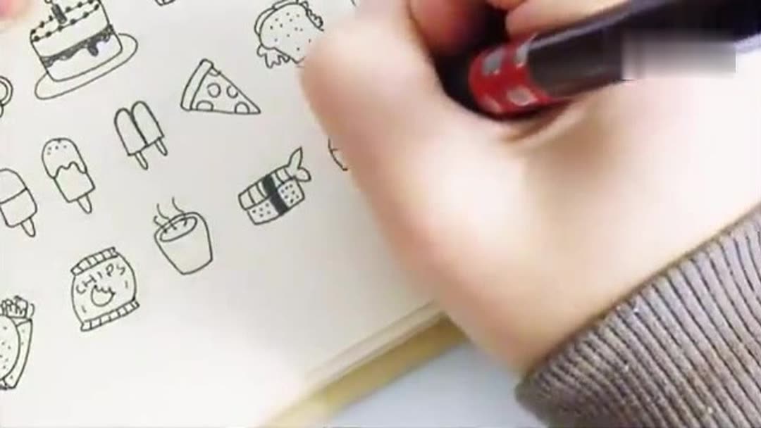 食物简笔画视频教学
