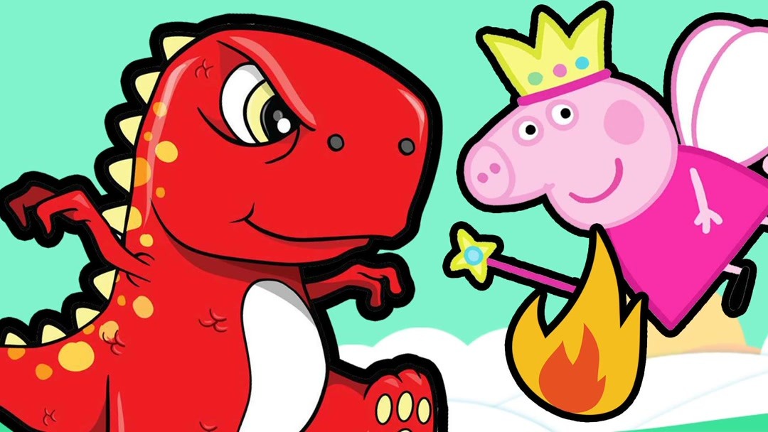 恐龙当家 会飞的小猪佩奇引发森林火灾 恐龙救援队紧急救援