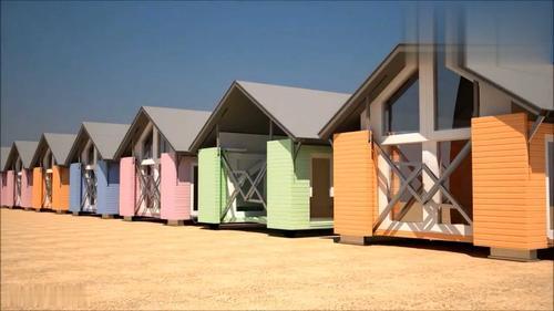 这才叫活动房,等我有钱了,也要搞一套试试