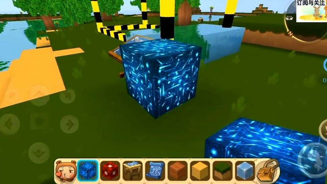 制作水上大果冻教程 迷你世界游戏