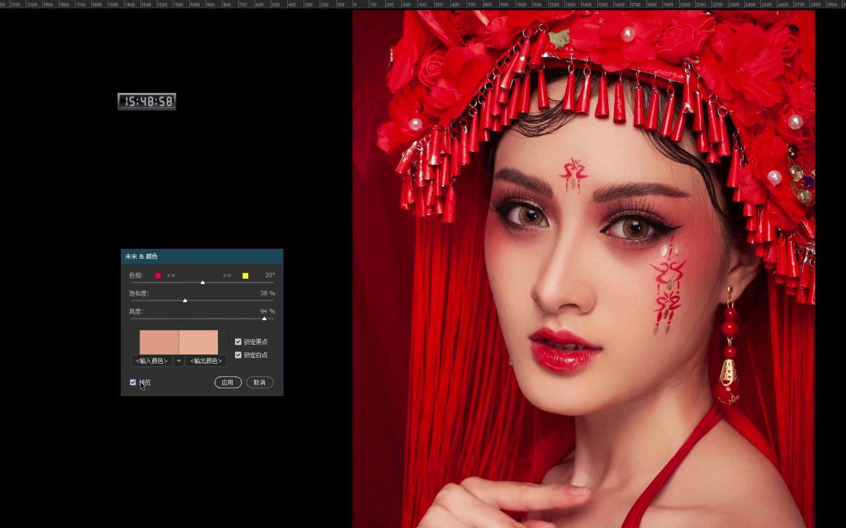 人像后期之PS皮肤专题 商业磨皮精修 PS商业人像磨皮