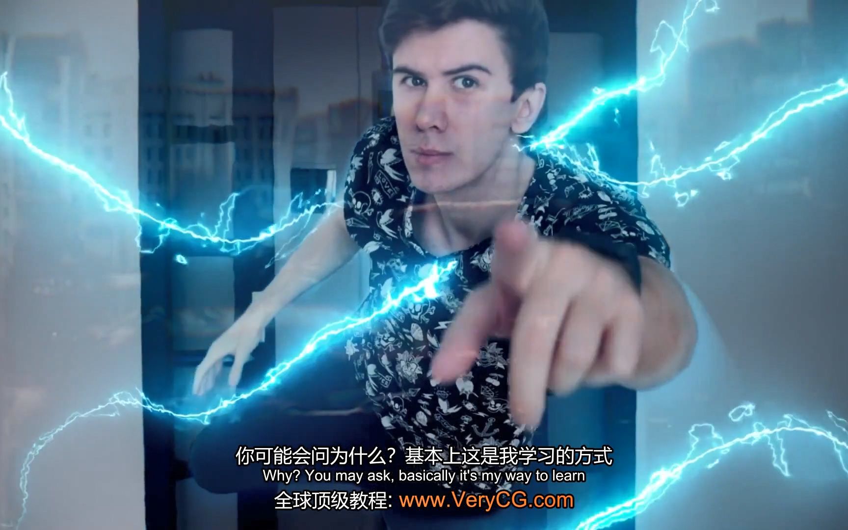 C4D AE 玻璃破碎特效教程 Cinema 4D 视觉特效(中文字幕)