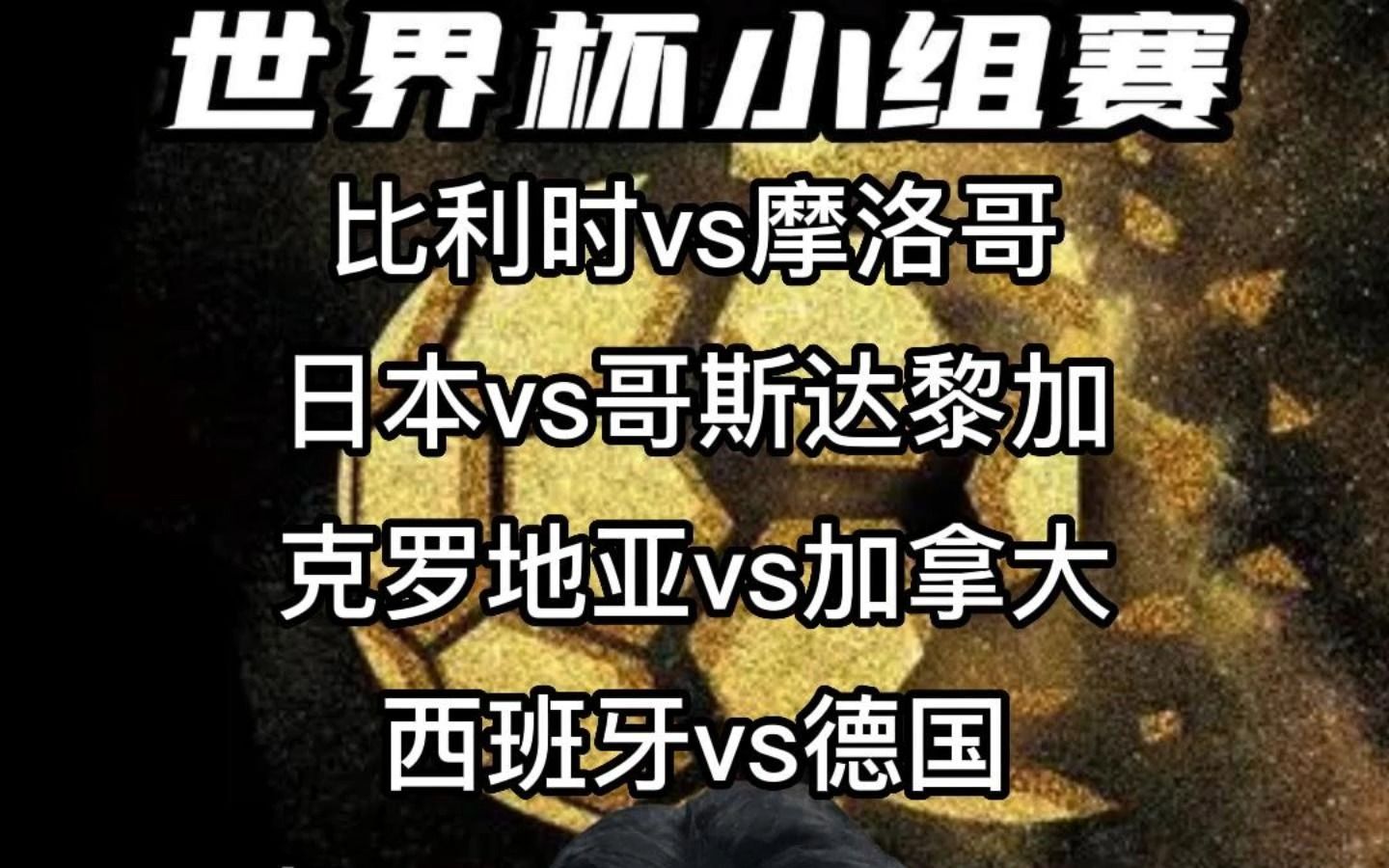 世界杯小组赛2022.11.27当天比赛