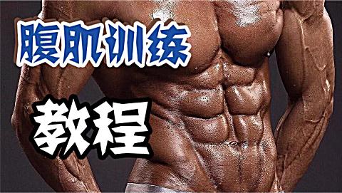 懒人减肥练腹肌, 掌握十个腹肌训练动作, 在家也可以健身