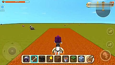 迷你世界之新坐骑小旋风!