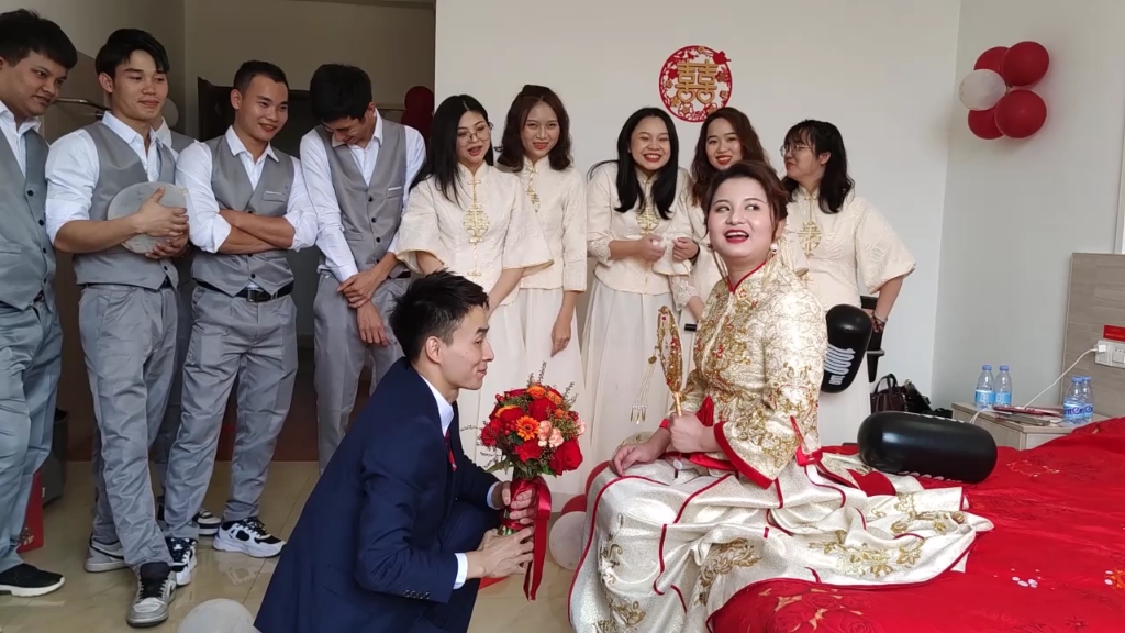 手机小米10s➕魔抓Mini Mx2拍婚庆,第一次拍没什么经验