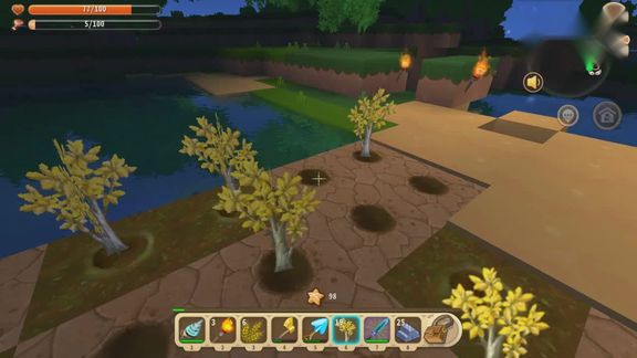 尘尘解说 迷你世界:种植白杨树!