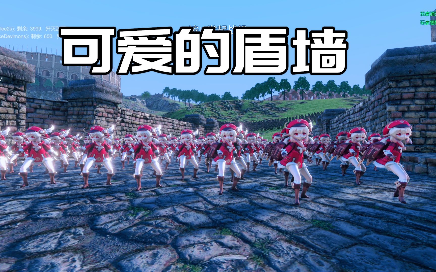 史诗战争模拟器:这么可爱的盾墙,能抵抗恶魔大军吗?